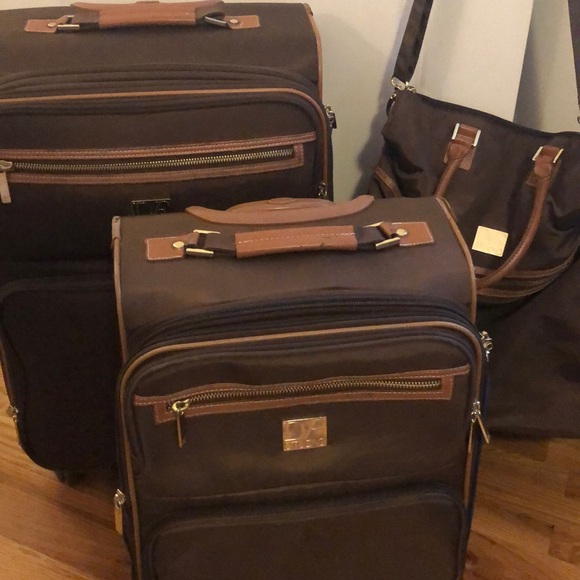 Diane Von Furstenberg | Bags | 3 Piece Dvf Studio Luggage Set | Poshmark